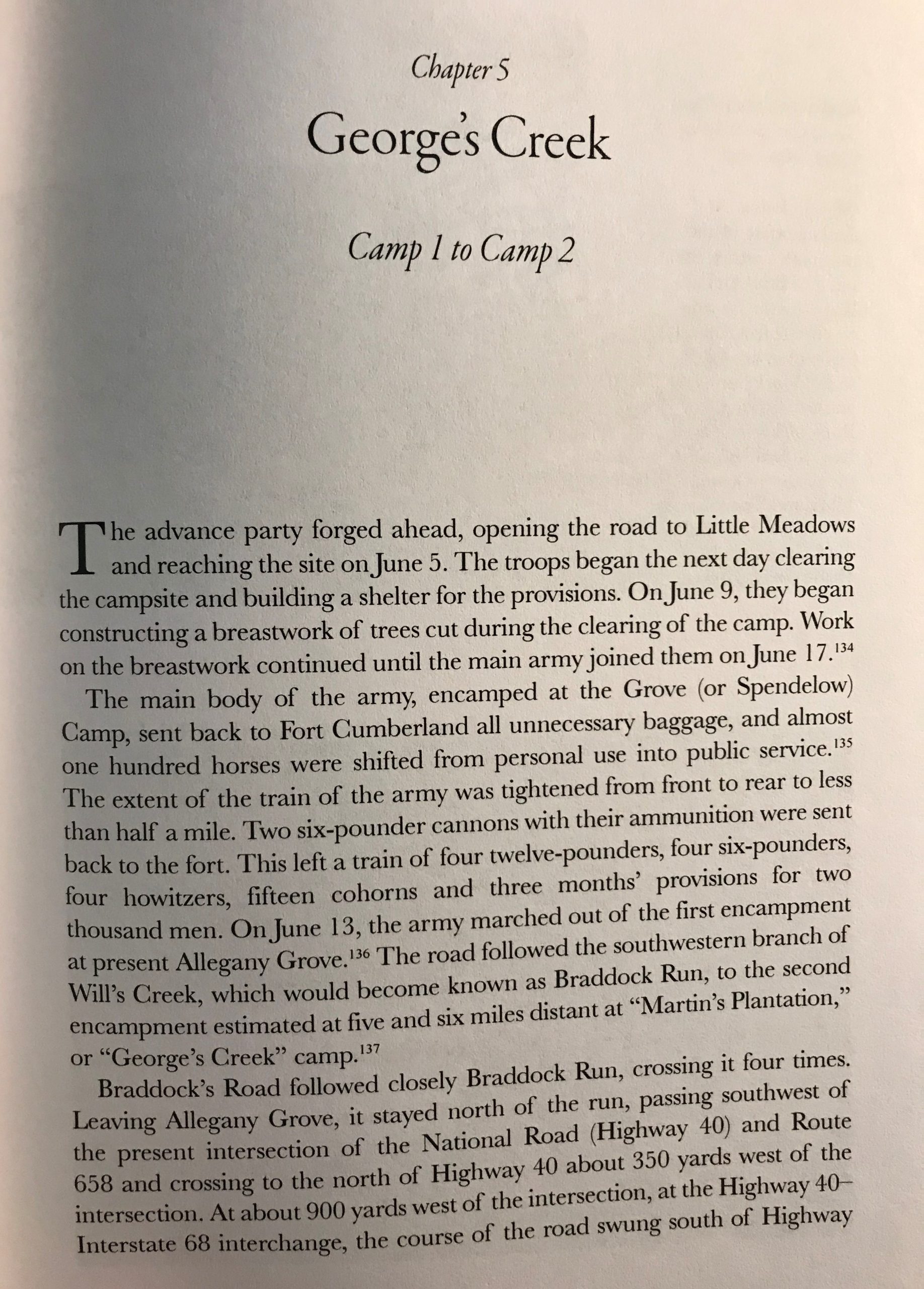 Braddock’s Road, by Norman Baker - French and Indian War Foundation